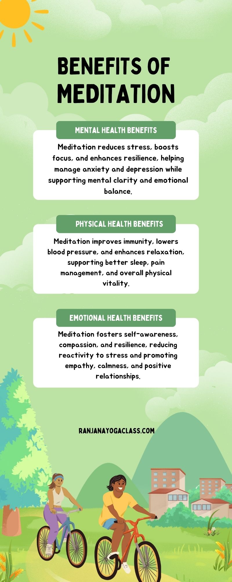 What Are the Benefits of Meditation? - Ranjana Yoga Class